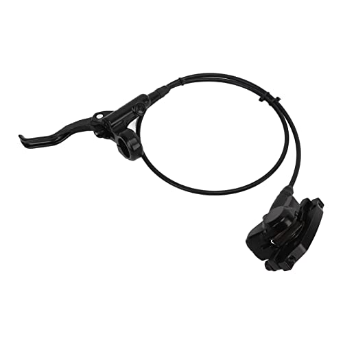 BOTEGRA Left Front Brake, Forging Caliper Double Piston Lightweight Bike Disc Brake Aluminum Alloy Handle Integrated Cylinder for Road Bike