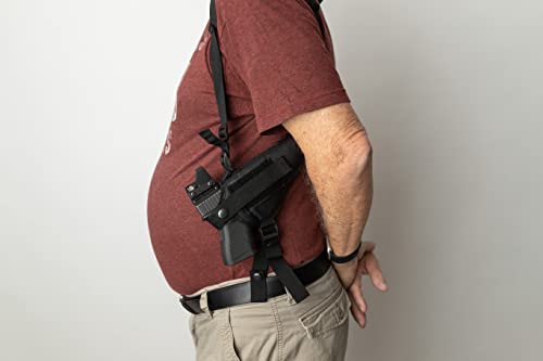 Holster Chicks LLC Optical GENERIC Manufactured Gun Holster Shoulder FITS KELTEC PMR 30 4.3" BRL Glock 17 19 20 21 22 23 26 28 30 31 32 33 36 38 39 30 32 RED DOT 5