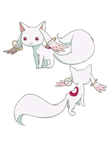 lsradu LSLSYR Anime Magi Madoka Magica Kyubey Plush Toy Doll Cosplay Cute 21cm Stuffed Doll