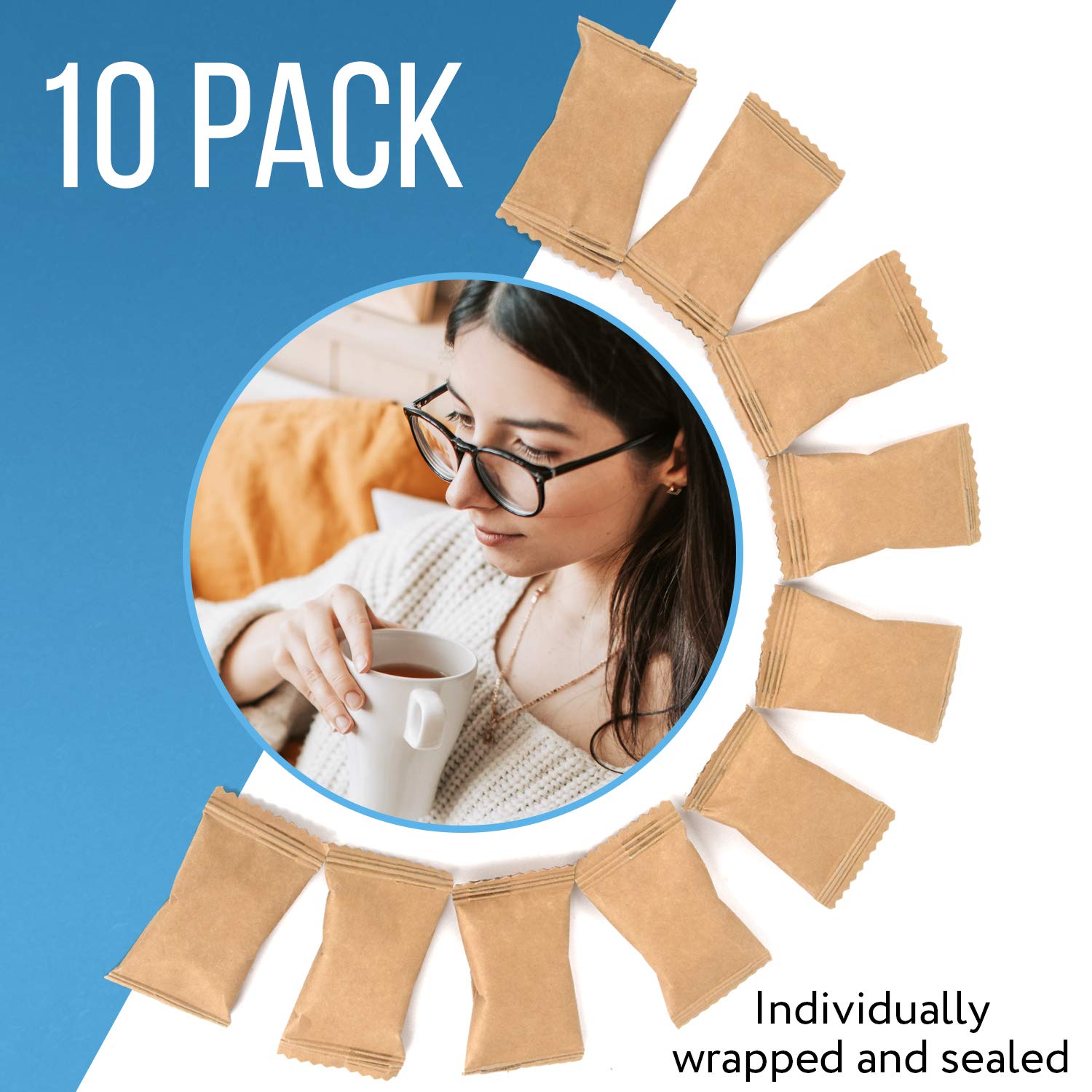 Impresa [10 Pack] Tea Maker Cleaner for Breville BTM100 Tea Maker and More, Safe and Non-Corrosive Tablets Help to Control the Build-Up of Limescale - Tea Maker and Cup Stain Remover