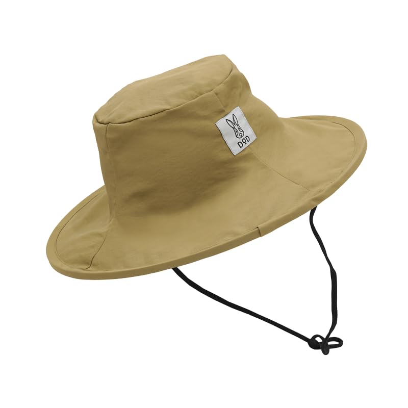 DOD Joe Bee Hat - Light Weight Wide Brime Soft Floppy Beach Hat | Rain Hat | UV Protection Summer Hat for Unisex, Menâs, Womenâs | Sun Hat Womens Packable for Travel | Tan