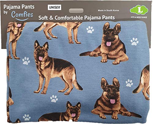German Shepherd Pajama Pants β Cotton Blend - All Season - Comfort Fit Lounge Pants for Women and Men β German Shepherd Gifts