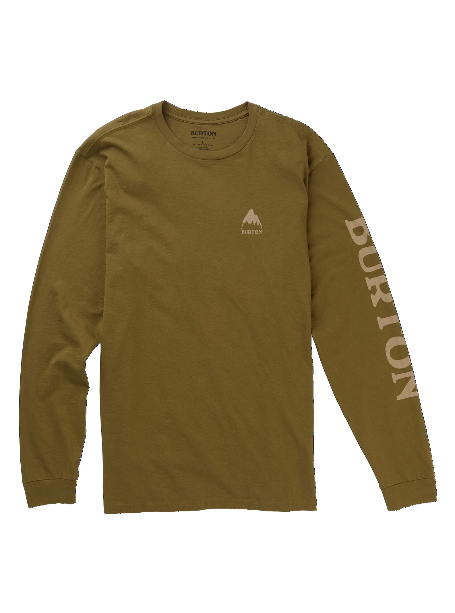 Burton Mens Elite Long Sleeve, Martini Olive, Large