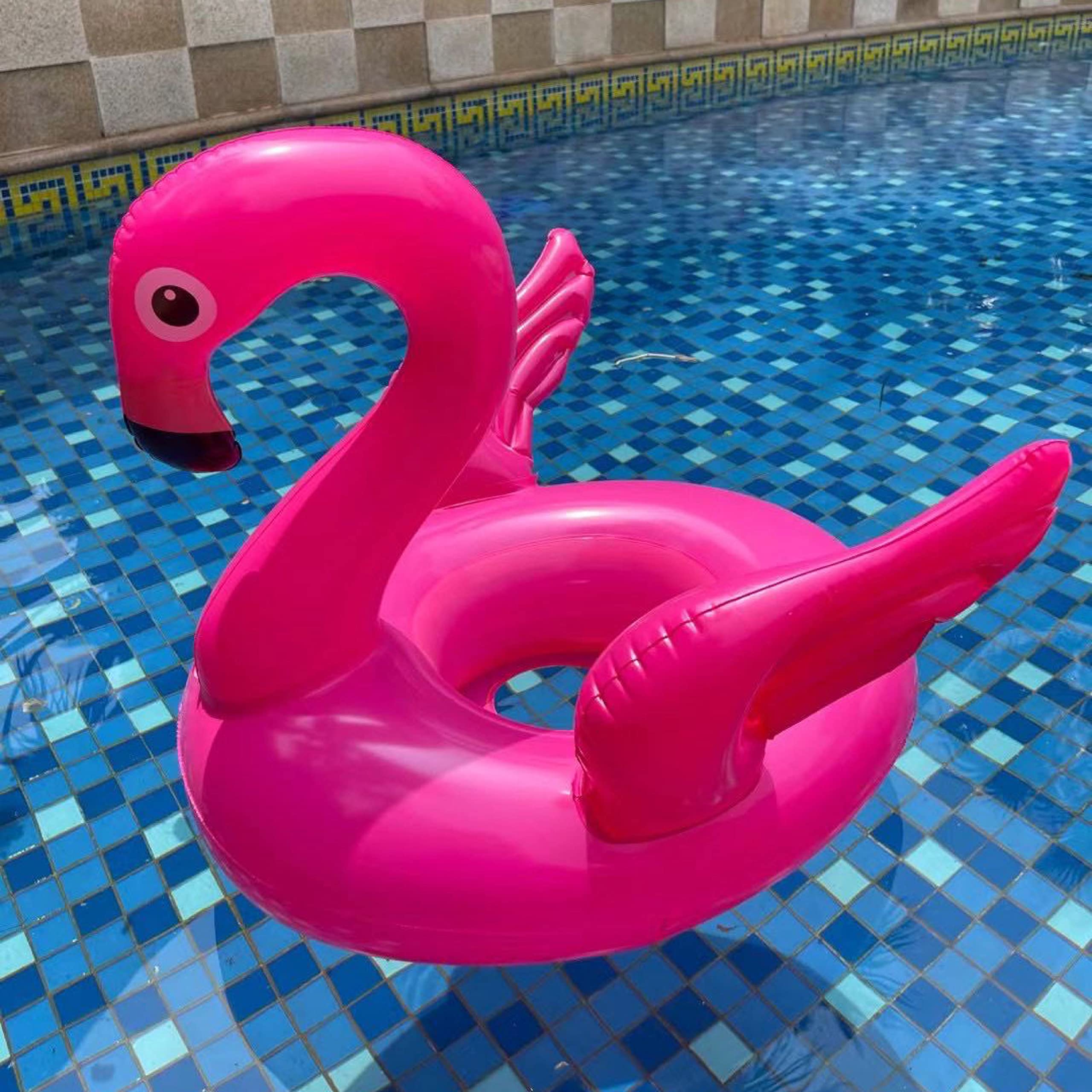 Children's Flamingo Inflatable Pool Float Summer Beach Raft Party Pool raft