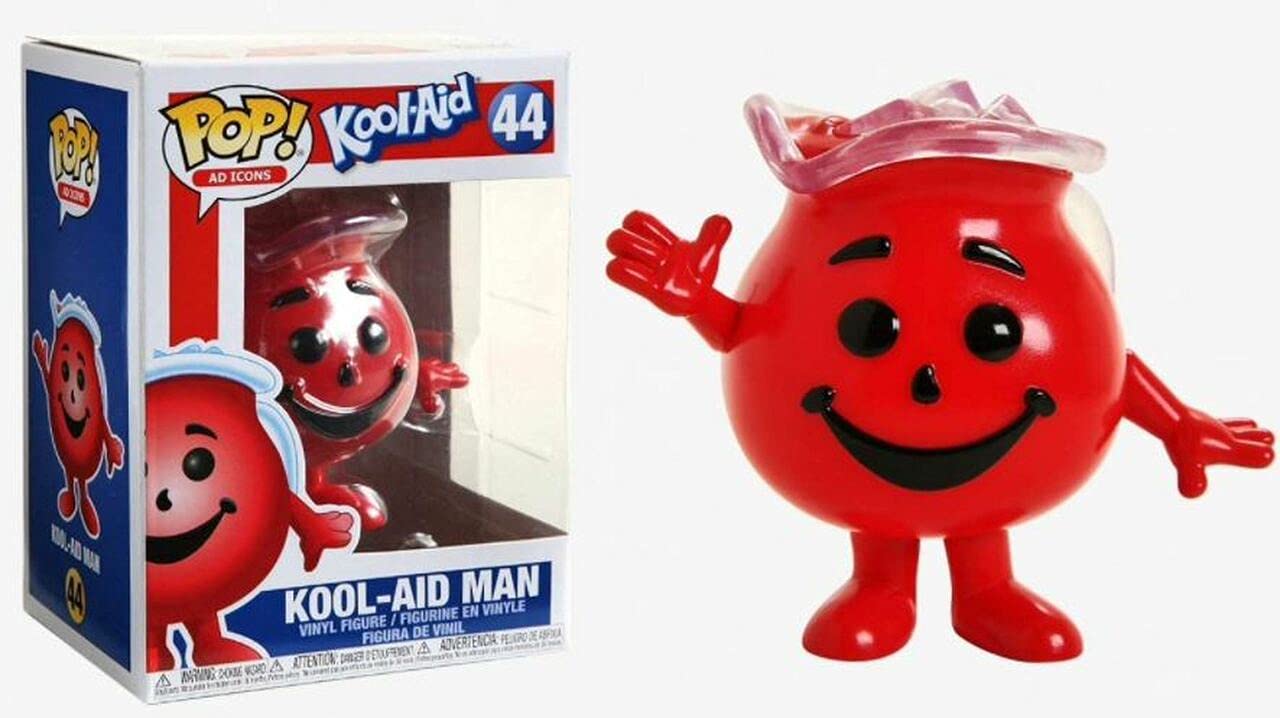 POP Ad Icons: Kool-Aid - Kool-Aid Man Funko Vinyl Figure (Bundled with Compatible Pop Box Protector Case), Multicolor, 3.75 inches