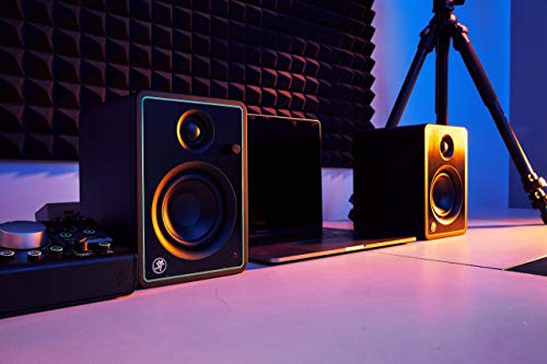 Mackie CR-X Series, 3-Inch Multimedia Monitors with Professional Studio-Quality Sound - Pair (CR3-X) (Renewed)
