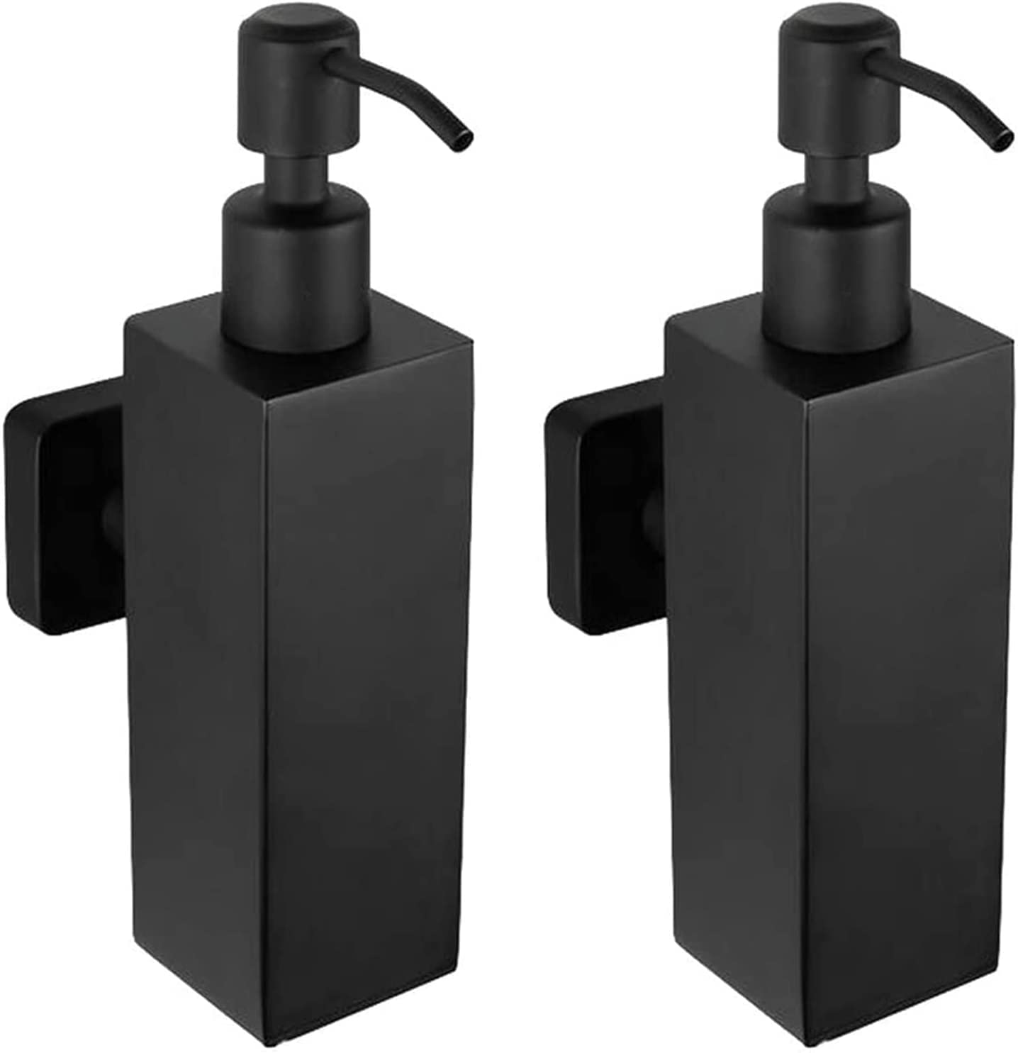 Bottles for Bathroom Toilet Kitchen 2 PCS 200ml Foaming Soap Dispensers Empty Stainless Steel Liquid Soap Pump Bottles for Soap Holder