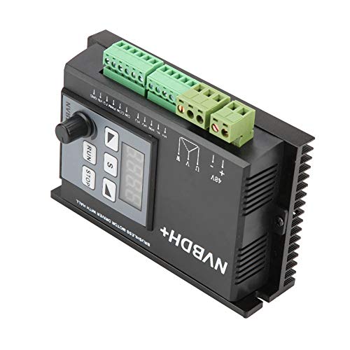 DC Brushless Spindle Motors, 3 Regulation Modes PWM Control 48V Power Input Maximum 400W Motor Driver Hall Kit for Engraving Machine