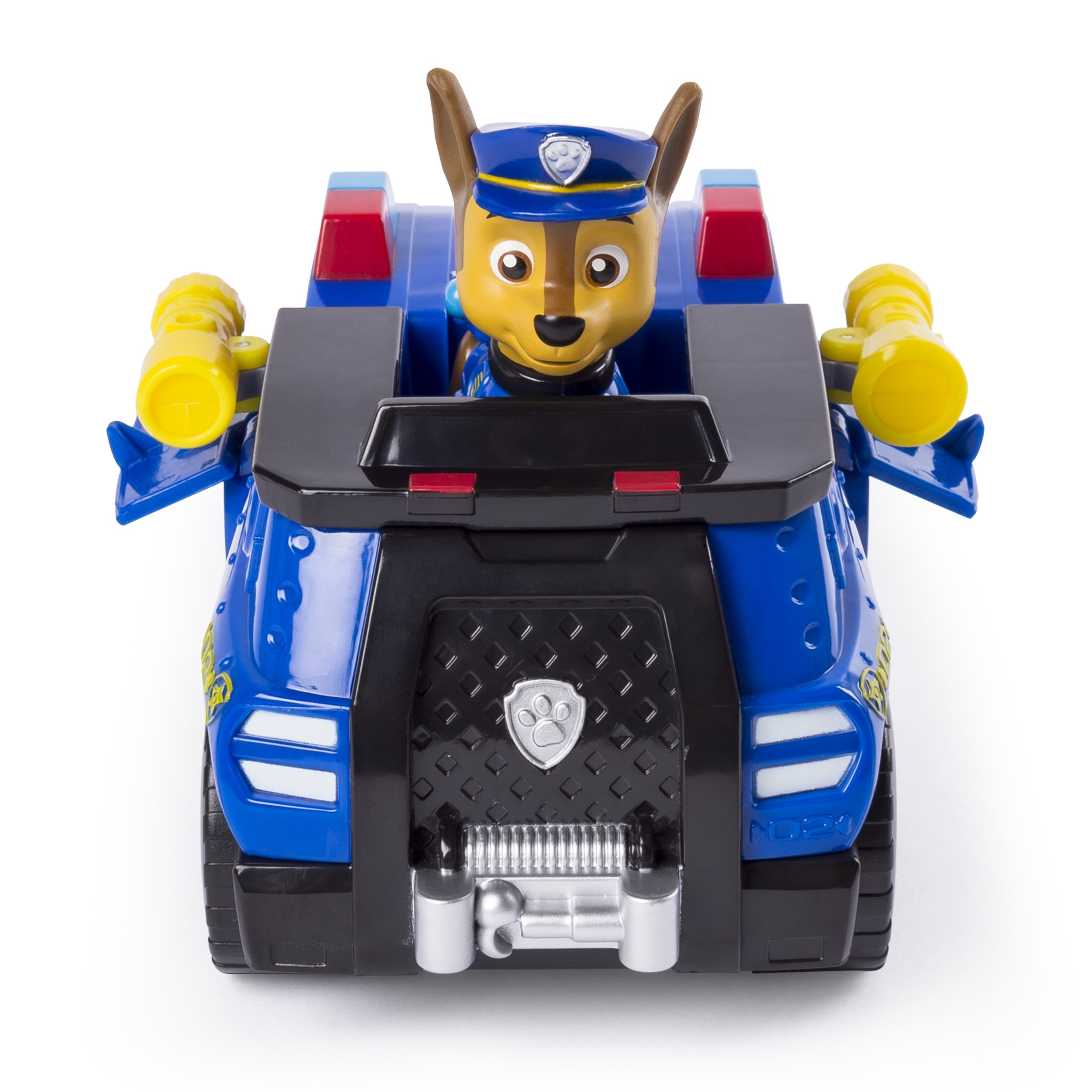 Paw Patrol, Chase’s Transforming Police Cruiser with Flip-Open Megaphone, for Ages 3 & Up