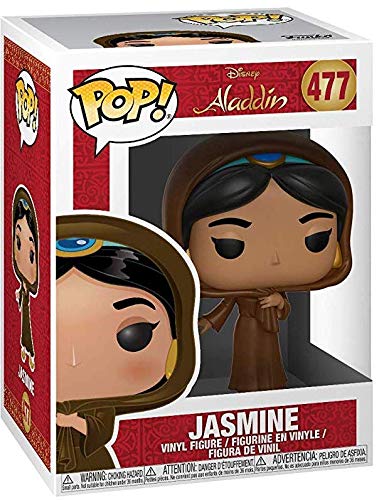 POP Disney: Aladdin - Jasmine in Disguise Funko Vinyl Figure (Bundled with Compatible Box Protector Case)