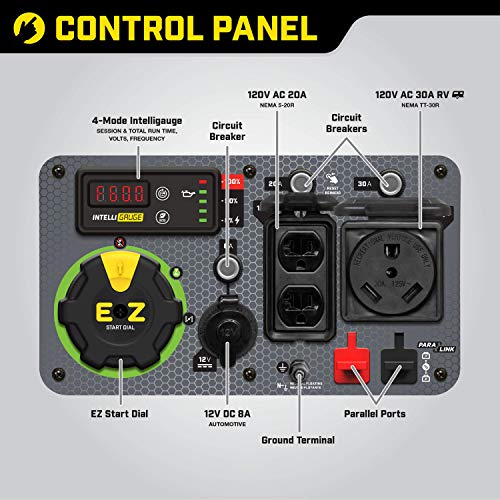 Champion Power Equipment 200987 4500-Watt RV Ready Portable Inverter Generator, Wireless Remote Start