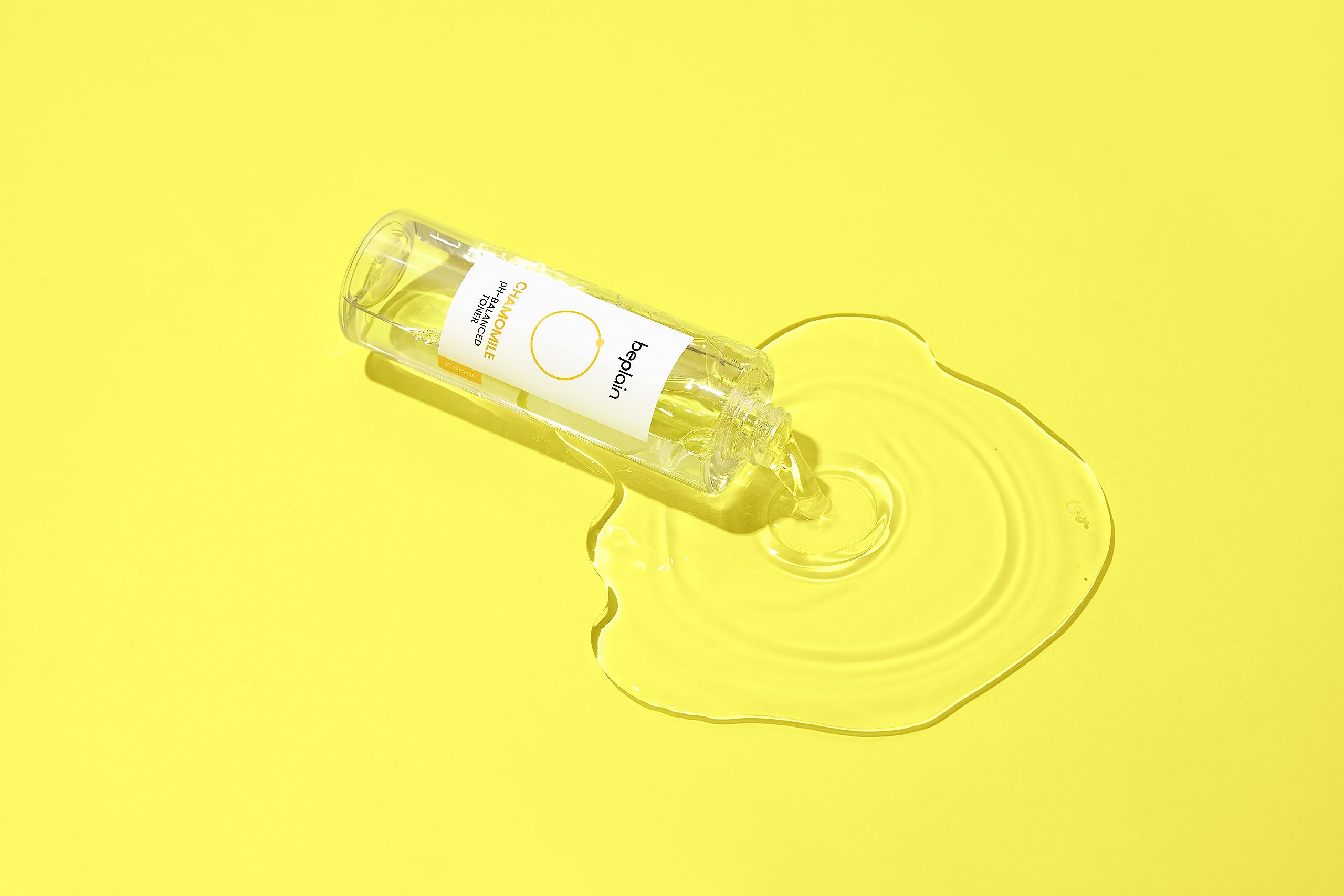 beplain Chamomile pH-Balanced Toner 6.4 fl oz | Natural Fragrance-Free Acne Toner for Face | Pore Refining & Blemish-reducing Face Toner | Korean Face Toner | k-Beauty