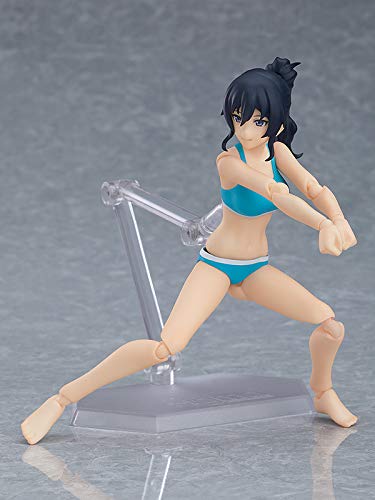 Max Factory Female Swimsuit Body (Makoto) Figma Action Figure, Multicolor