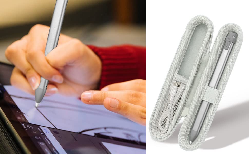 co2CREA Hard Case Replacement for Logitech Crayon Digital Pencil