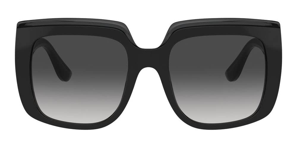 Dolce & Gabbana DG4414-5018G Sunglasses Black w/Grey Gradient 54mm