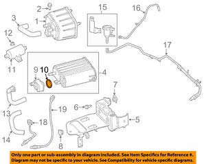 Mopar 52129436AA Vapor Canister Seal