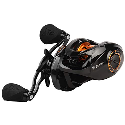 KastKing Zephyr Baitcasting Reels BFS Fishing Reel, Drag Clicker Version,Right Hand Bait Finesse Casting Reel