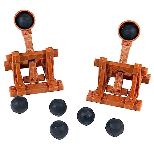 Vesuvius Media Catapult Kingdoms Board Game (KICKSTARTER Exclusive) Ready, aim, Launch The catapults β Knock Down All Your opponent's Troops to Win