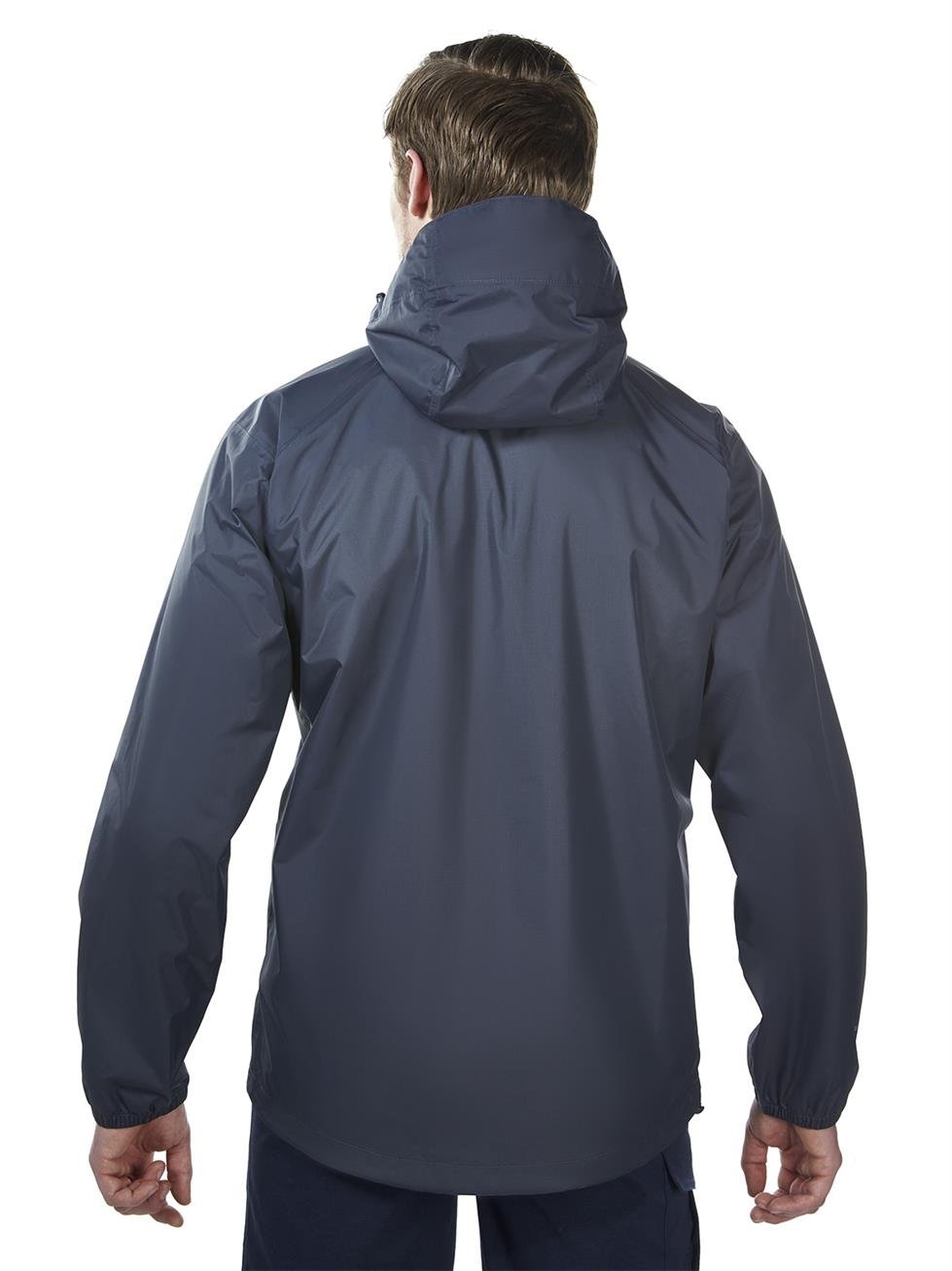 Berghaus Men's Deluge Light Waterproof Shell Jacket, Carbon, XXL