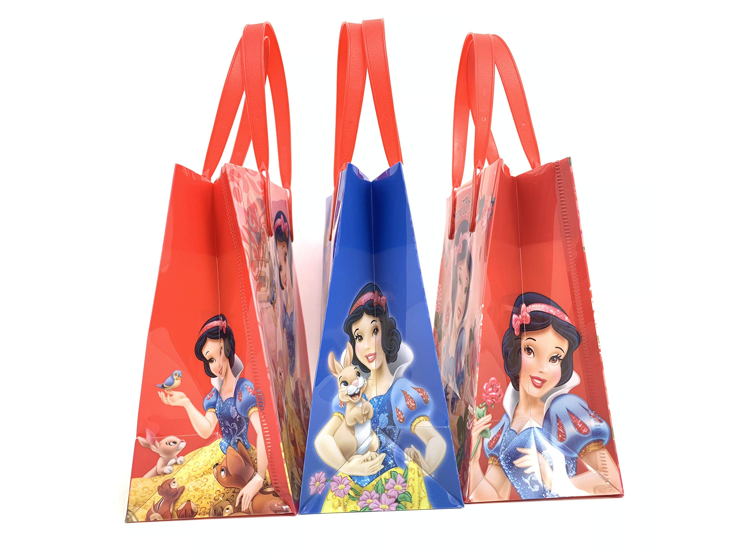 Disney Princess Snow White Authentic Licensed 12 Reusable Small Goodie Bags 6.25"