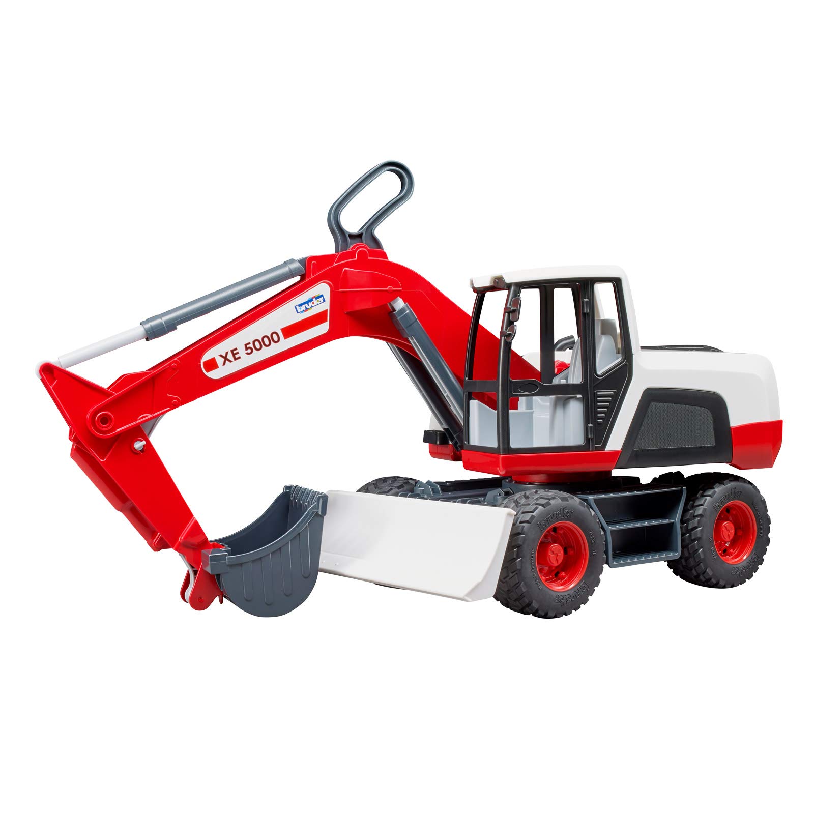 Bruder 03411 Wheeled Excavator Red/White