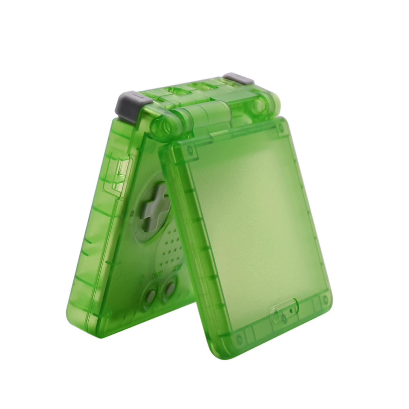 Meijunter Replacement Transparent Clear Full Housing Shell Case Repair Parts Kit w/Lens&Screwdriver for Nintendo Gameboy Advance SP GBA SP Console