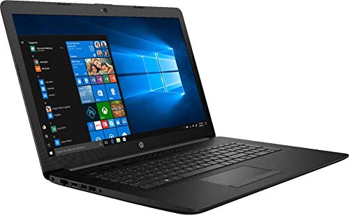 HP 2019 17.3" HD+ Laptop - Intel i5-8265u, 12GB Memory, 256GB Solid State Drive, Jet Black, Maglia Pattern