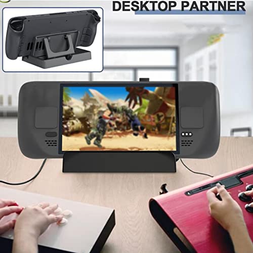 DAUERHAFT Foldable Game Stand Dock, Fast Cooling Foldable Game Docking Station Portable for Game Console