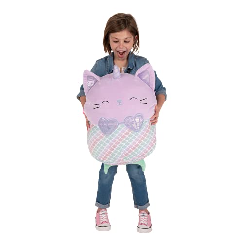 Squishmallows Official Kellytoy Plush 16" Anya The Caticorn Mermaid- Ultrasoft Stuffed Animal Plush Toy (Amazon Exclusive)