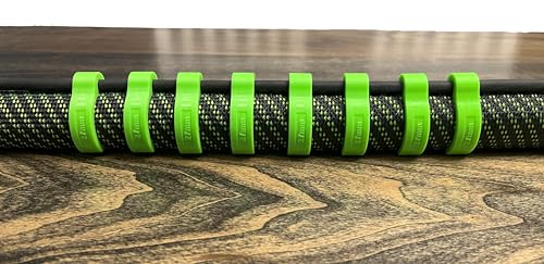 Coiled Hose Clips For Festool 27mm Dust Extraction Hoses - Made In USA - Quick Connect & Won't Pop Off