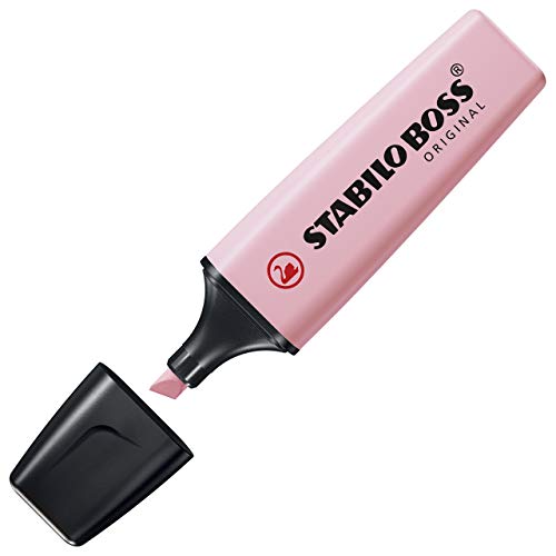 Highlighter - STABILO BOSS Original Pastel - Pack of 1 - Pink Blush