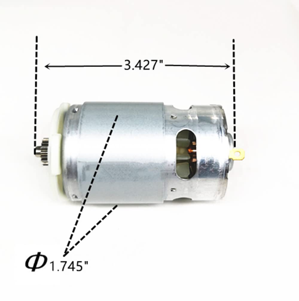 DC 18V 20V Motor N376649 18 teeth Replac for DeWALT DCD771 DCD771C2 DCD776 tool cordless drill screw driver