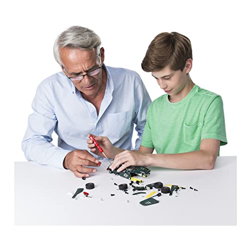 Meccano Erector Roadster 5-in-1 Building Kit, 174 Parts, STEM Engineering Education Toy for Ages 8 and Up