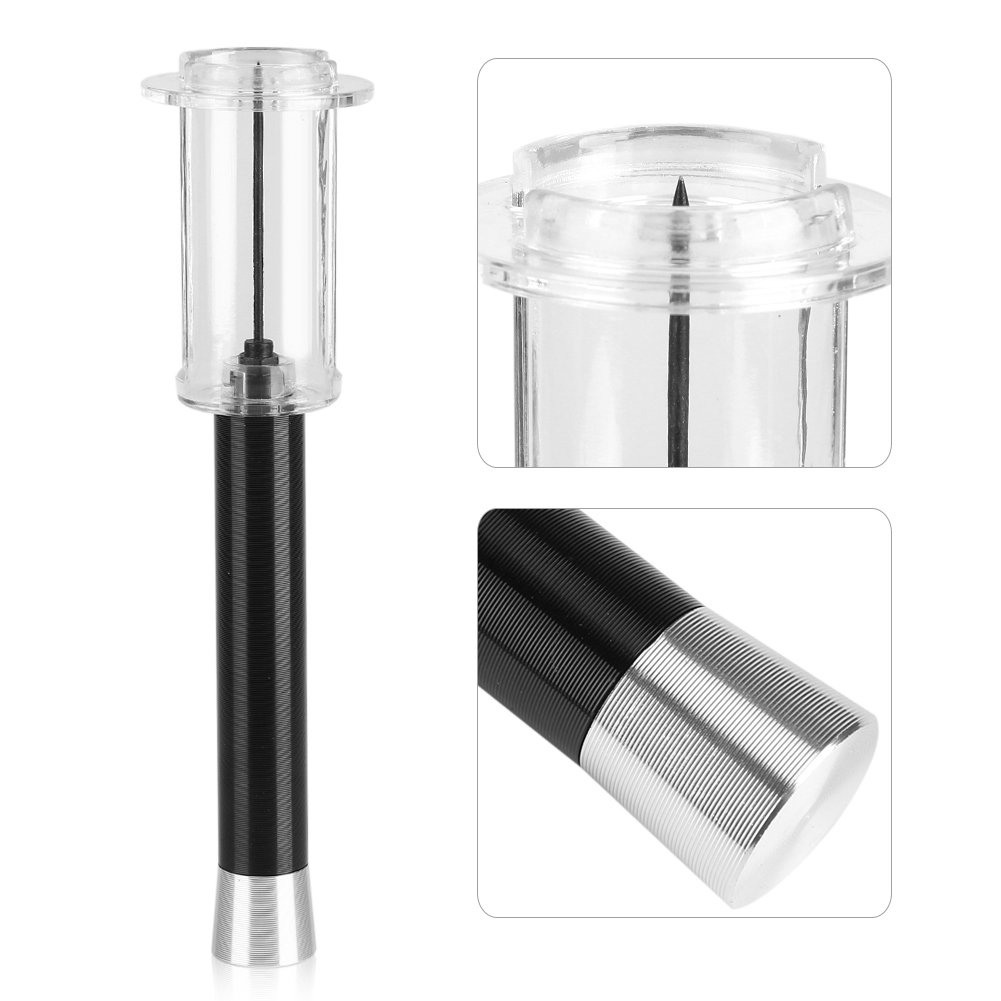 Cork Popper Electric Wine Opener Easy Air Pump Pressure Red Wine Bottle Opener Cork Remover Corkscrew Tools, Wine Cork Remover Pump, Bottle Opener, Cork Out Tool (Black)