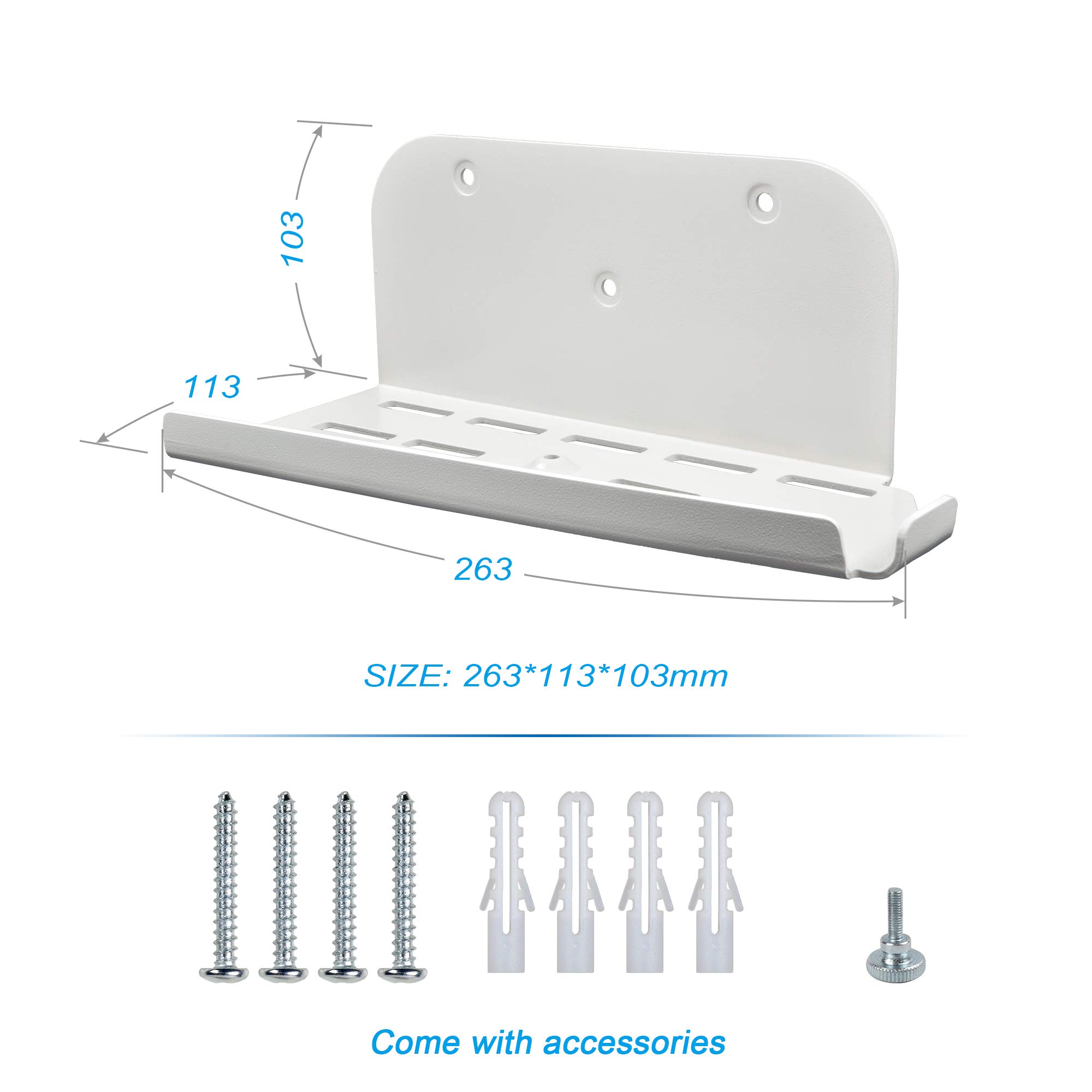 PETIMETI Wall Mount Stand Holder For PS5, Playstation 5 Mount with Ventilation Hole and Space Saving