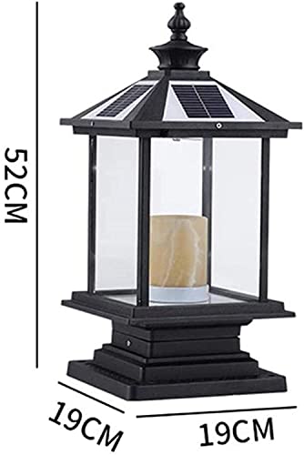 ZPTECH Outdoor wall light Outdoor Light Post Lamp Solar Lamp Column Lights Super Bright Patio Lights Aluminum Pole Light Home Outdoor Villa Waterproof Simple Garden Lights Wall Light Path Light Hangin