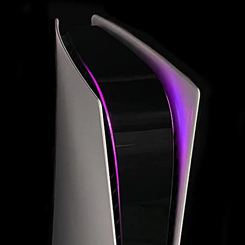 Power Light Decal and Underlay Sticker Combo for PS5 Playstation 5 (Purple)