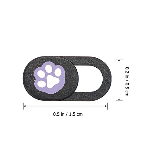 DIKACA Linux Laptop 18 pcs Privacy Peeping Anti Paw Webcam Tablet Slide Desktop Protector Blocker Thin Complete Anti-Hacking Compatible Voyeur Ultra for Cartoon Laptop Laptop Accessories