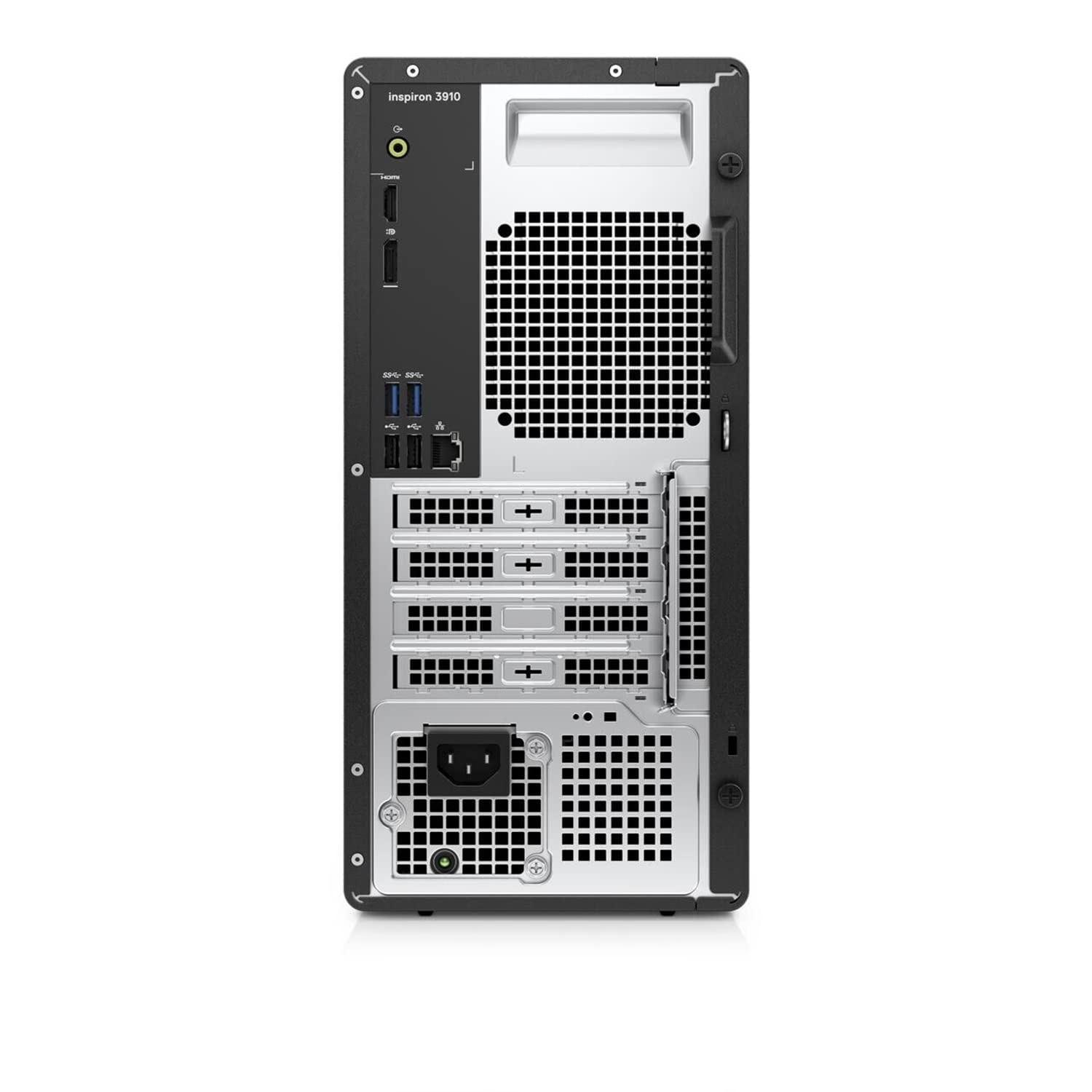 Dell Inspiron 3000 Series 3910 Tower Desktop, 12th Gen Intel Core i5-12400 Processor, 32GB RAM, 2TB SSD, HDMI, DisplayPort, RJ45, Wi-Fi 6, Windows 11 Home, Black