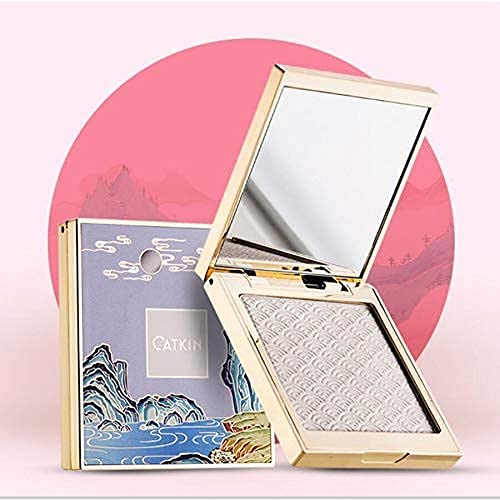 CATKIN Face Highlighter Makeup Champagne Shimmer Pearls Contour Translucent Pearl Shading Makeup Palette Powder Shine Ultra-Smooth Radiant Illuminator For Face Cheekbone C01
