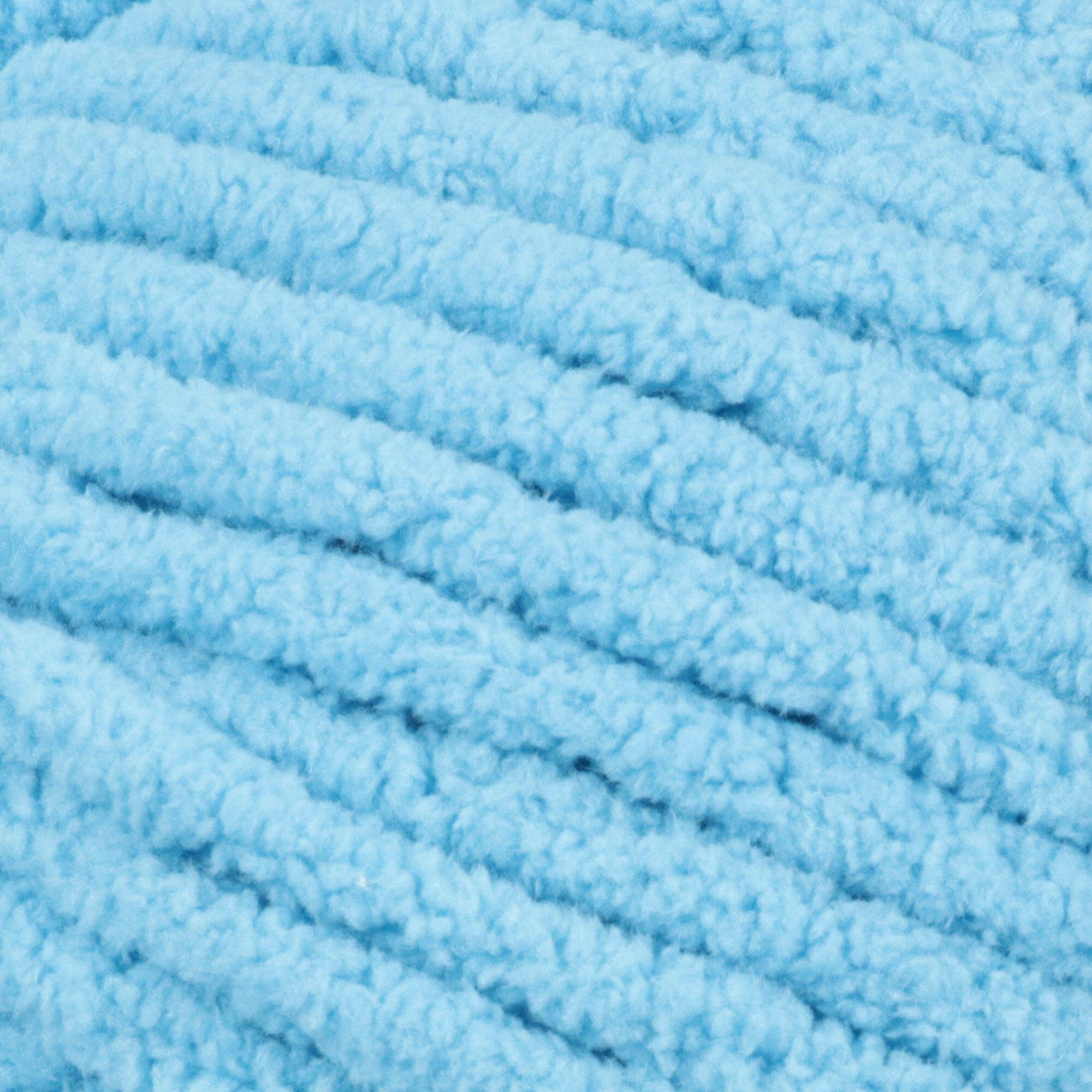 Bernat Baby Blanket Yarn - Big Ball (10.5 oz) - 2 Pack with Pattern Cards in Color (Baby Teal)