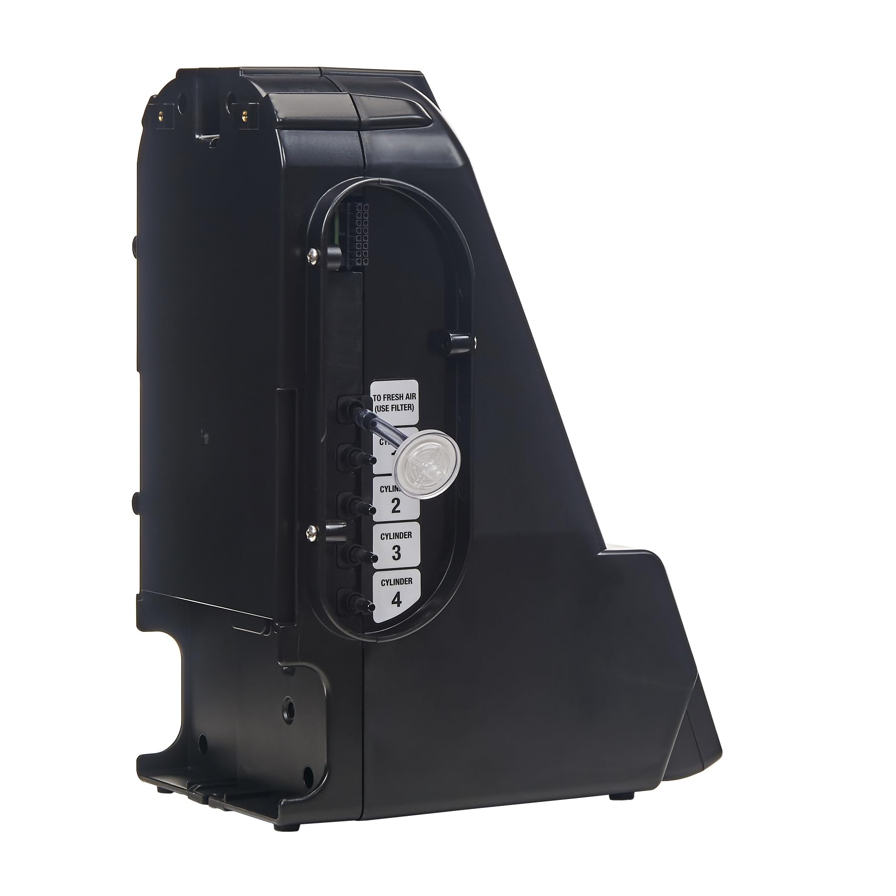 MSA 10128630 ALTAIR 4/4X Multi-Gas Detector Calibration Station/Galaxy GX2 Automated System Test Stand, 1 Valve, Color: Black, Portable Gas Monitor Calibration Test Dock