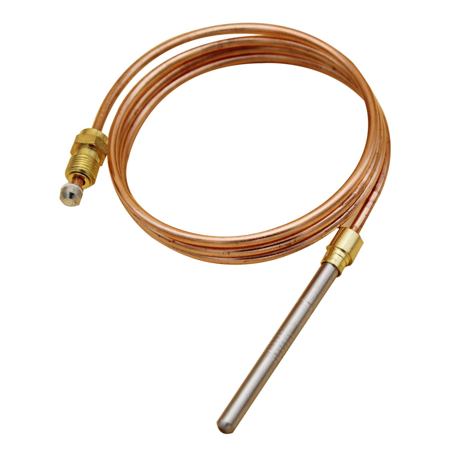 MENSI Safety Thermocouple Sensor for Honeywell Tradeline, Bryant, Emerson Gas Furnace Fireplace Water Heater 36" Thermocoupler