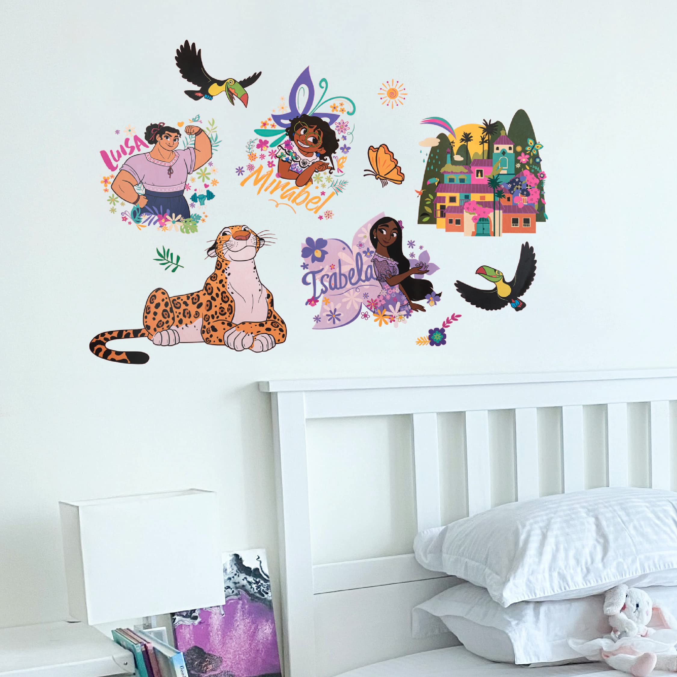 Encanto Glow in The Dark Wall Decals | Disney Animated Movies Bedroom Decorations