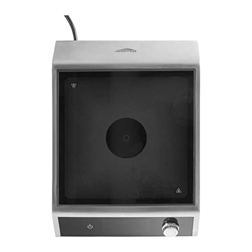Vollrath MPI4-1800 Countertop Medium-Power 4-Series Induction Range with Knob Control, Stainless Steel, 120v