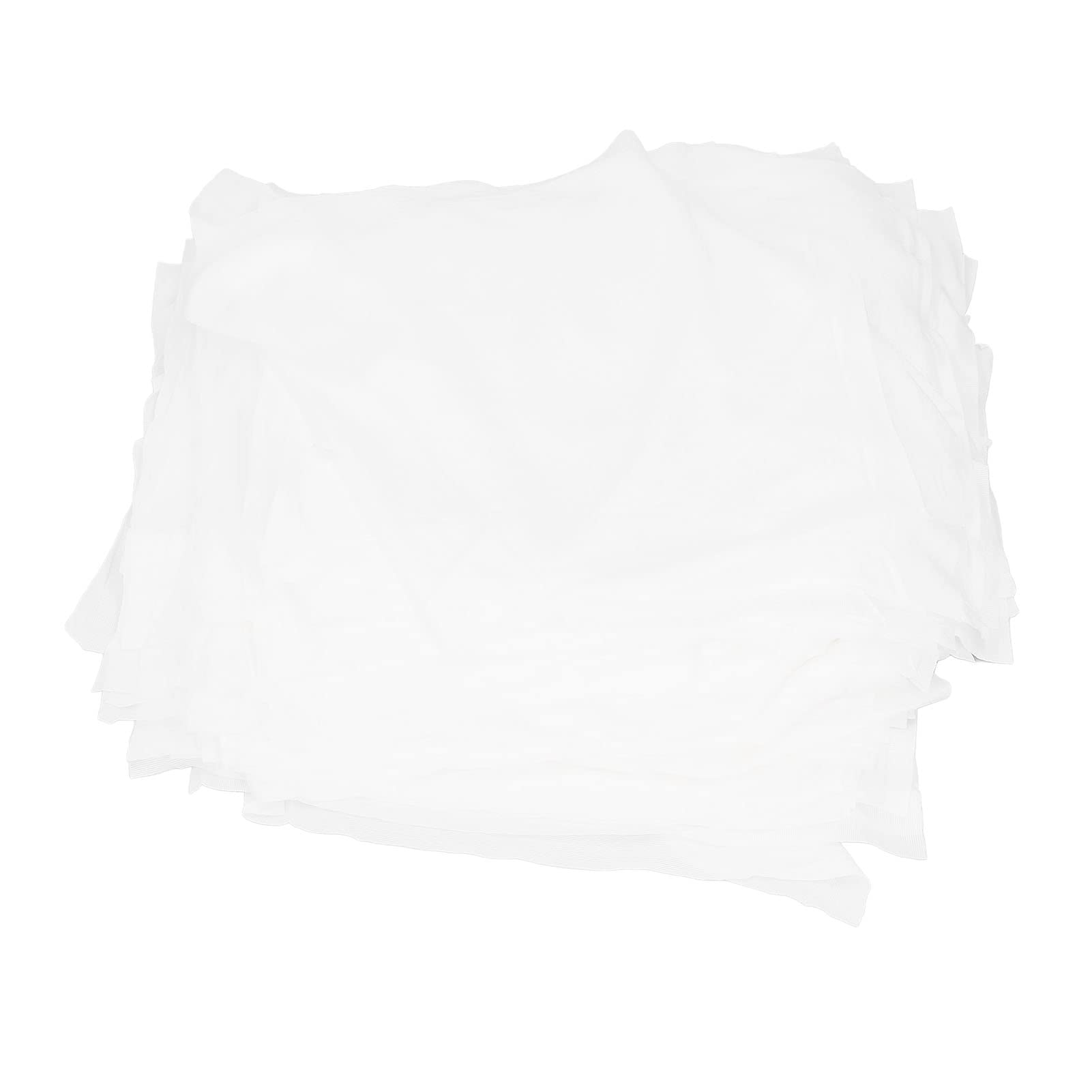 Dust Wiping Cloths, Lightweight Good Water Adsorption Polyester Fiber 100Pcs 1 Pack Skin Friendly Laboratory Wipers for Parts