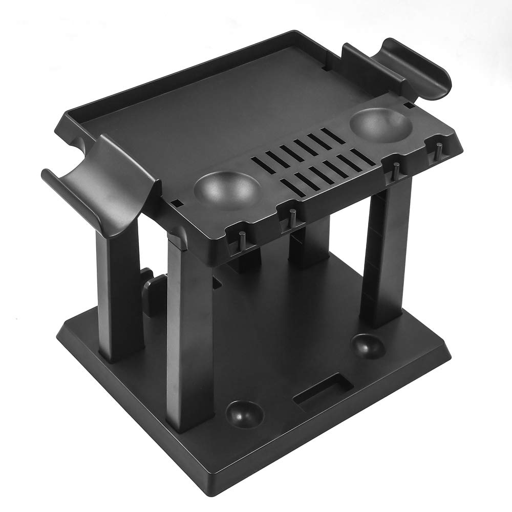 Iplay Storage Rack for Nintendo Switch Console Bundle, Storage Station Holder for Nintendo Switch Accessories - Game Cards, Joy Cons, Pro Controllers, Grip, Console
