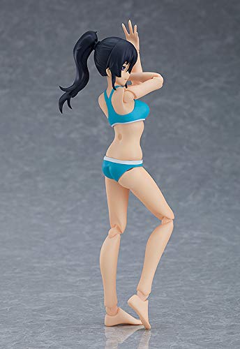 Max Factory Female Swimsuit Body (Makoto) Figma Action Figure, Multicolor