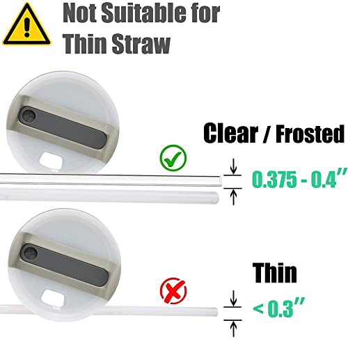 GINTBN Spill Stopper for Stanley 40 oz Tumbler with Handle 30 oz, Leak Stopper Compatible with Stanley Quencher H2.0 FlowState Tumbler 40 oz