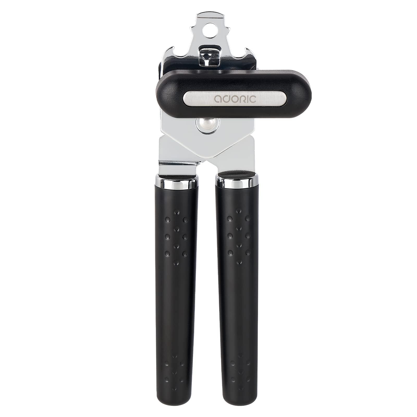 Can Opener, Manual Can Opener Kitchen Durable Stainless Steel Heavy Duty Can Openers with Anti-slip Hand Grip Ultra Sharp & Smooth Edge